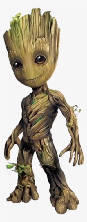Groot - Guardians Of The Galaxy Cartoon Groot PNG Image | Transparent ...