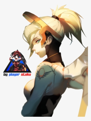 Overwatch Mercy Render Hd By Playerotaku - Mercy Overwatch Render PNG ...