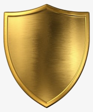 Download Shield Clipart Trophy - Gold Shield Badge Vector | Transparent ...