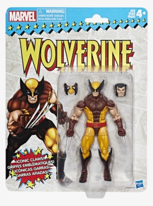 Marvel Legends Vintage Wolverine - Marvel Retro 6-inch Collection ...