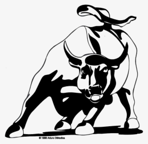 Charging Bull Drawing - Charging Bull PNG Image | Transparent PNG Free ...