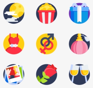 Date Night 50 Icons - Date Night PNG Image | Transparent PNG Free ...