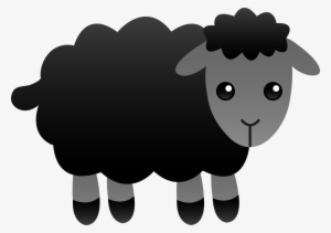 Black Sheep Vector - Baa Baa Black Sheep Clip Art PNG Image ...