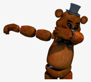 Freddy Fazbear - Freddy Fazbear Dabbing PNG Image | Transparent PNG ...