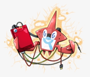 Pokedex Rotom By Treybarksart On Deviantart - Pokémon Sun And Moon PNG ...