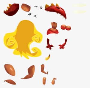 Download Unused Sprite, It's Actually The Edith Up Nymph, That - Rayman ...