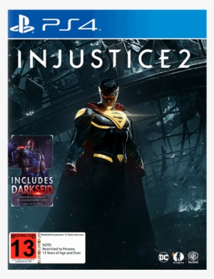 Injustice2 Logo - Injustice 2 Redeem Codes Ps4 PNG Image | Transparent ...