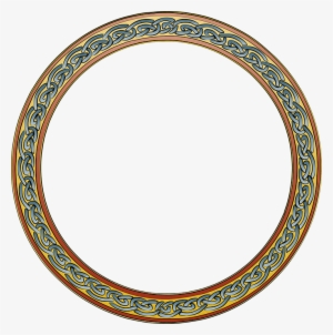 Border Ring Frame Design Circle 1093524 - Circle Logo Border Design PNG ...