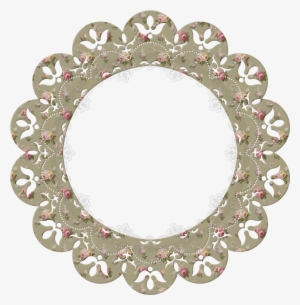 Lace Frame Png Download - Flower PNG Image | Transparent PNG Free ...