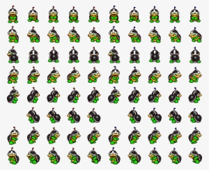 Enemies - Super Mario World Enemy Sprites PNG Image | Transparent PNG ...