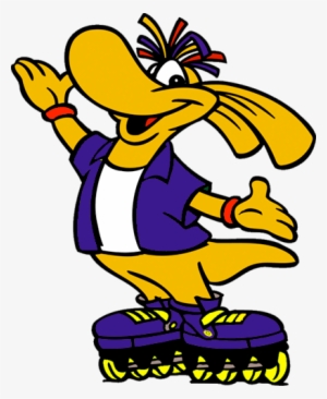 Roofus The Roller Roo - Pizza And Roller Skates PNG Image | Transparent ...