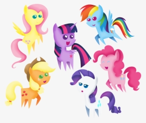 My Little Pony - Mlp Eg Mane 7 PNG Image | Transparent PNG Free ...
