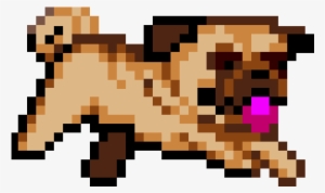 It's A Doggo , A Puggo , And My Favorite Dog A Pug - Pixel Art Dog Gif ...