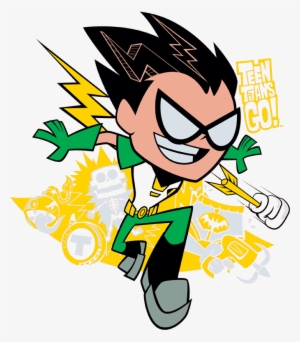 Teen Titans Go Robin Men's Regular Fit T-shirt - Teen Titans Go! PNG ...