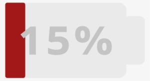 Low Battery Material Design - Sign PNG Image | Transparent PNG Free ...