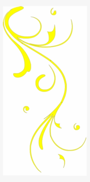 Yellow Swirl Clip Art - Transparent Yellow Swirls PNG Image ...