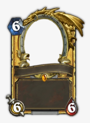New Card Border - Hearthstone Card Template PNG Image | Transparent PNG ...