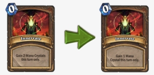 First Up The Druid Class Card, Innervate, Will Now - Hearthstone Nerfs ...