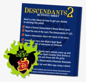 Descendants Activity Sheet - Descendants PNG Image | Transparent PNG ...