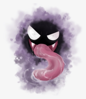 Gastly Used Lick By Thefredricus PNG Image | Transparent PNG Free ...