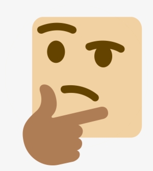 Skintonethink - Discord Thinking Emoji PNG Image | Transparent PNG Free ...