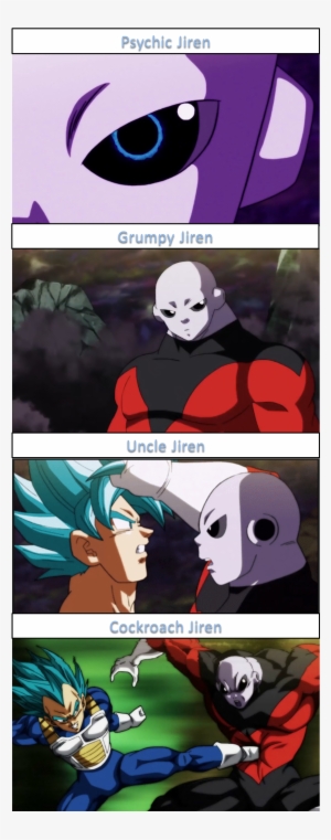 Favorite Jiren Face/expression - Cartoon PNG Image | Transparent PNG ...