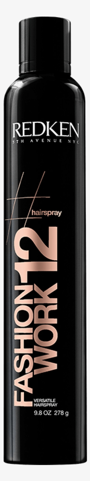 Redken Fashion Work 12 Working Spray 11 Oz PNG Image | Transparent PNG ...
