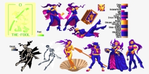 Psylocke Sprites PNG Image | Transparent PNG Free Download on SeekPNG