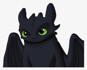 Toothless Dragon Silhouette - Toothless Silhouette PNG Image ...