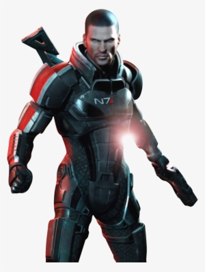 Commander Shepard In Mass Effect 3 - Mass Effect Commander Shepard Png ...
