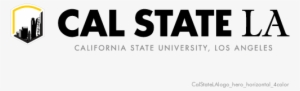 Brand - Hero Horizontal - Full Color - Cal State La Athletics Logo PNG ...
