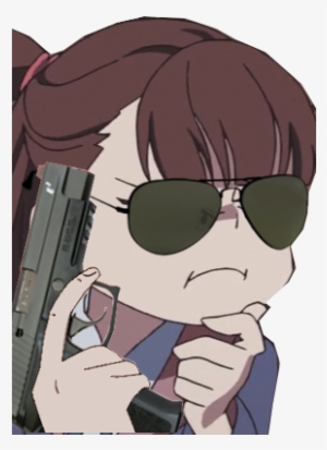 Download View Samegoogleiqdbsaucenao 1487127299147 , - Akko With A Gun ...