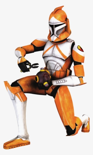 Star Wars Orange Clone Trooper PNG Image | Transparent PNG Free ...