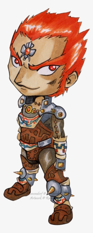 Chibi Ganondorf By Ranefea - Ganon Chibi PNG Image | Transparent PNG ...