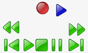 Dvd, Video, Icon, Blue, Button, Symbols, Media - Media Player Buttons ...