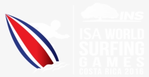 2016 Ins Isa World Surfing Games - Flag Costa Rica Png PNG Image ...
