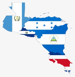 Central America Flag Map PNG Image | Transparent PNG Free Download on ...