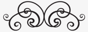 Scroll Vinyl Wall Decals - Scroll Decals PNG Image | Transparent PNG ...