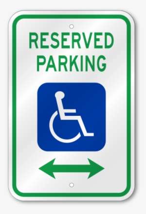 Handicap Parking Sign PNG Image | Transparent PNG Free Download on SeekPNG
