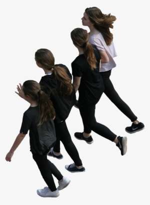 People Birds Eye View