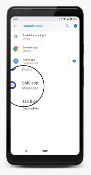 How To Make Android Messages Your Default App To Google - Android PNG ...