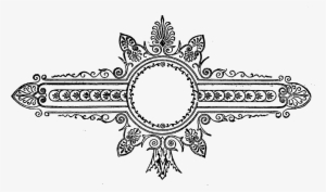 Fancy Decorative Label Design Images - Divider Ornate PNG Image ...