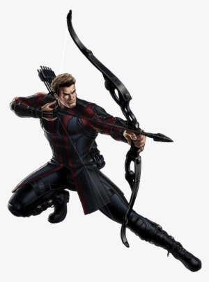 Avengers Age Of Ultron Hawkeye Portrait Art - Hawkeye Marvel Avengers ...