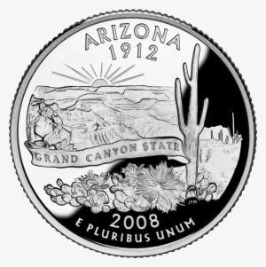 2008 Az Proof - State Quarter PNG Image | Transparent PNG Free Download ...