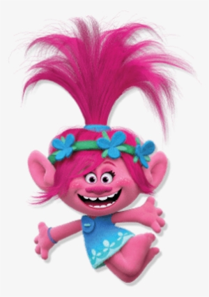 Poppy Jump - Poppy Troll Transparent Background PNG Image | Transparent ...