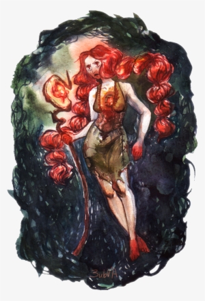 A Vengeful Flame Spirit Flare, Heavilly Inspired By - Carving PNG Image ...