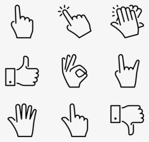 Computing - Hand Icon Vector PNG Image | Transparent PNG Free Download ...