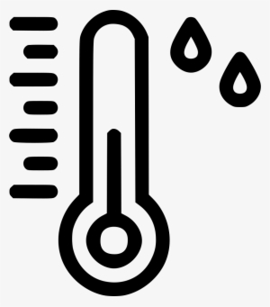 Clipart Thermometer Svg - Temperature And Humidity Icon PNG Image ...