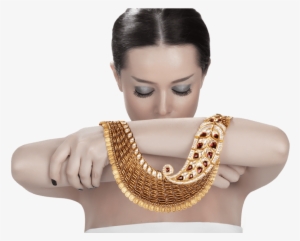 Jewellery Model Png Image - Gold Jewellery Model Png PNG Image ...