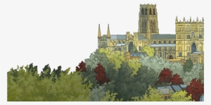 Durham Skyline Cathedral - Cathedral PNG Image | Transparent PNG Free ...